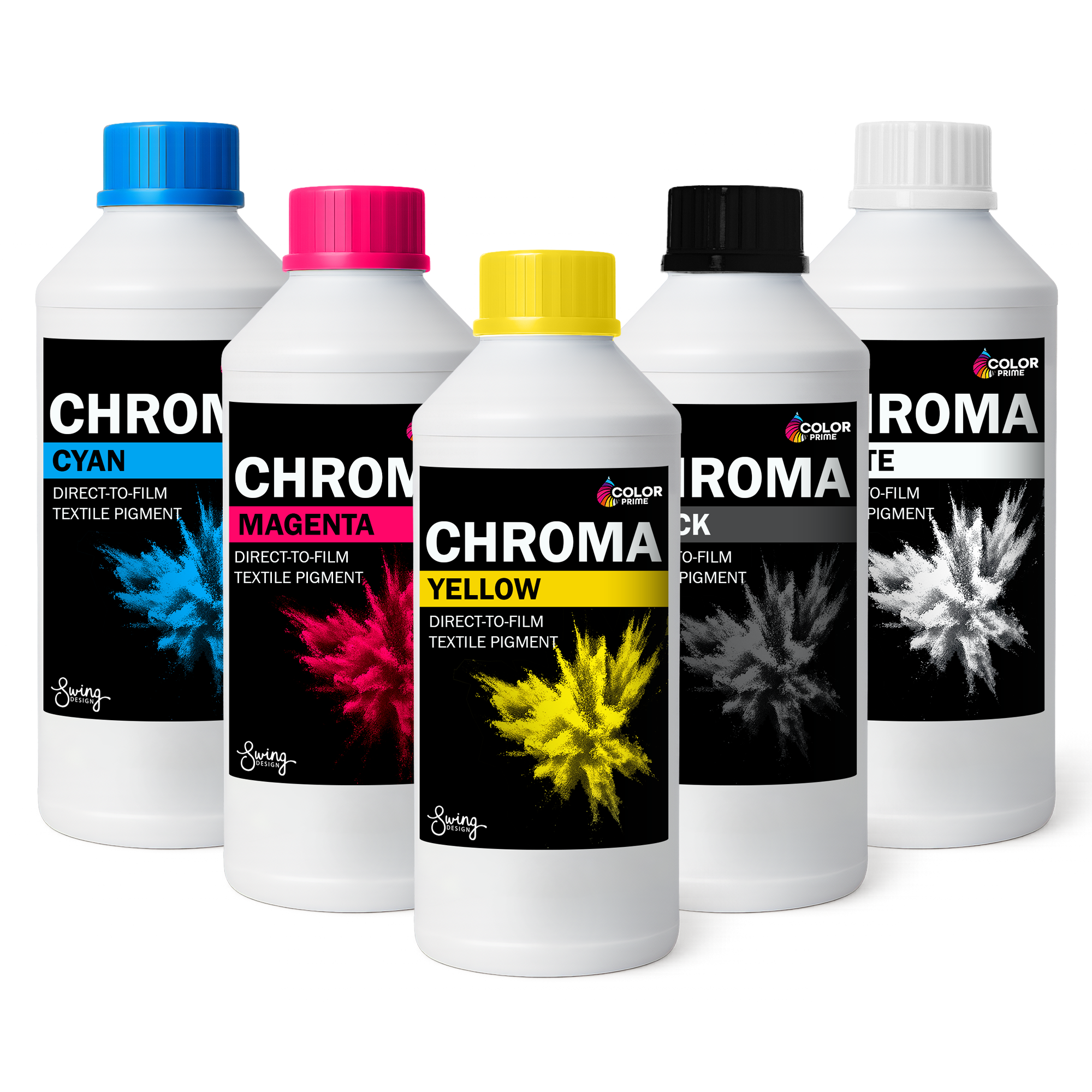 dtf station direct to film dtf magenta color prime chroma ink 1 liter ...