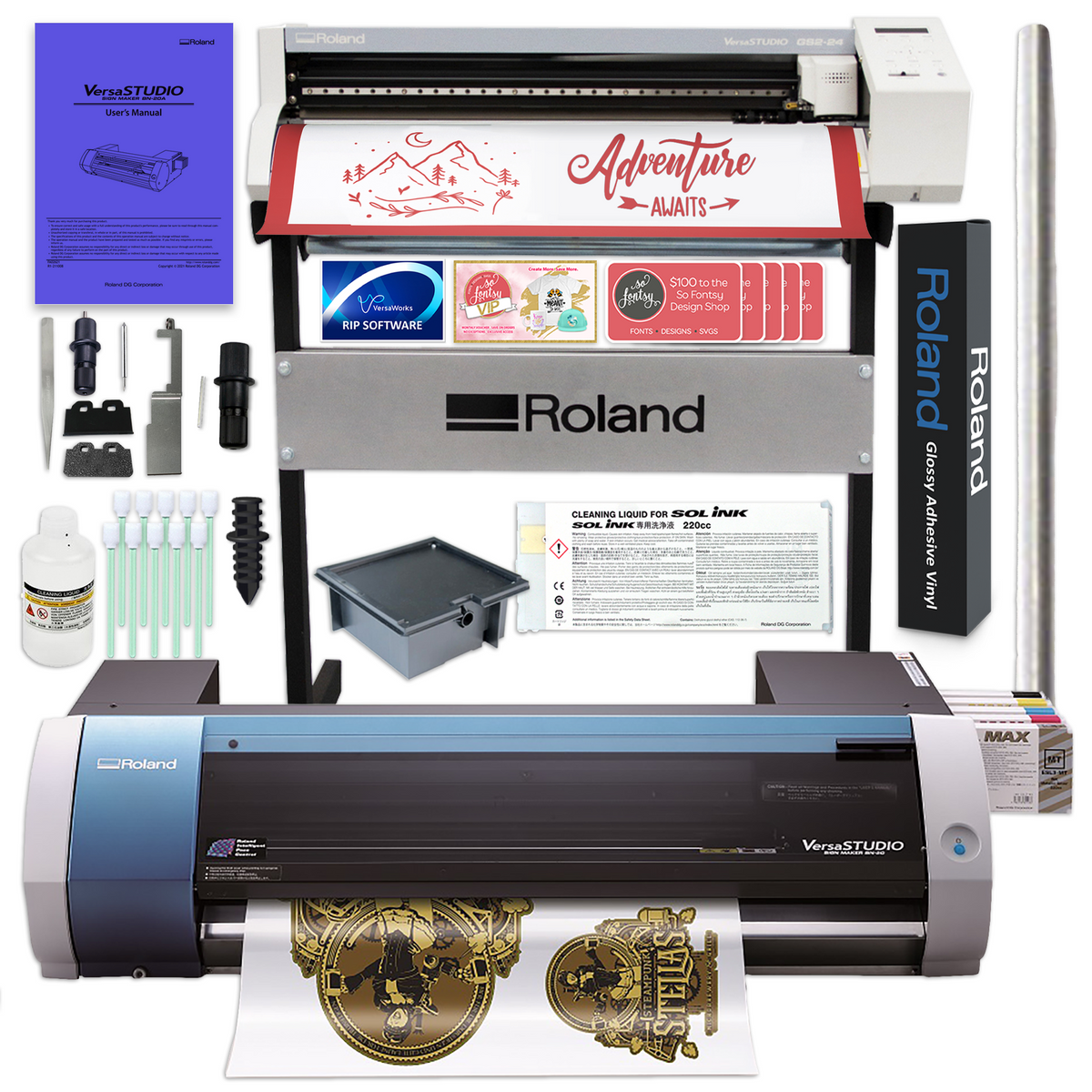 Roland BN-20 Eco-Solvent 20" Printer Bundles | Swing Design