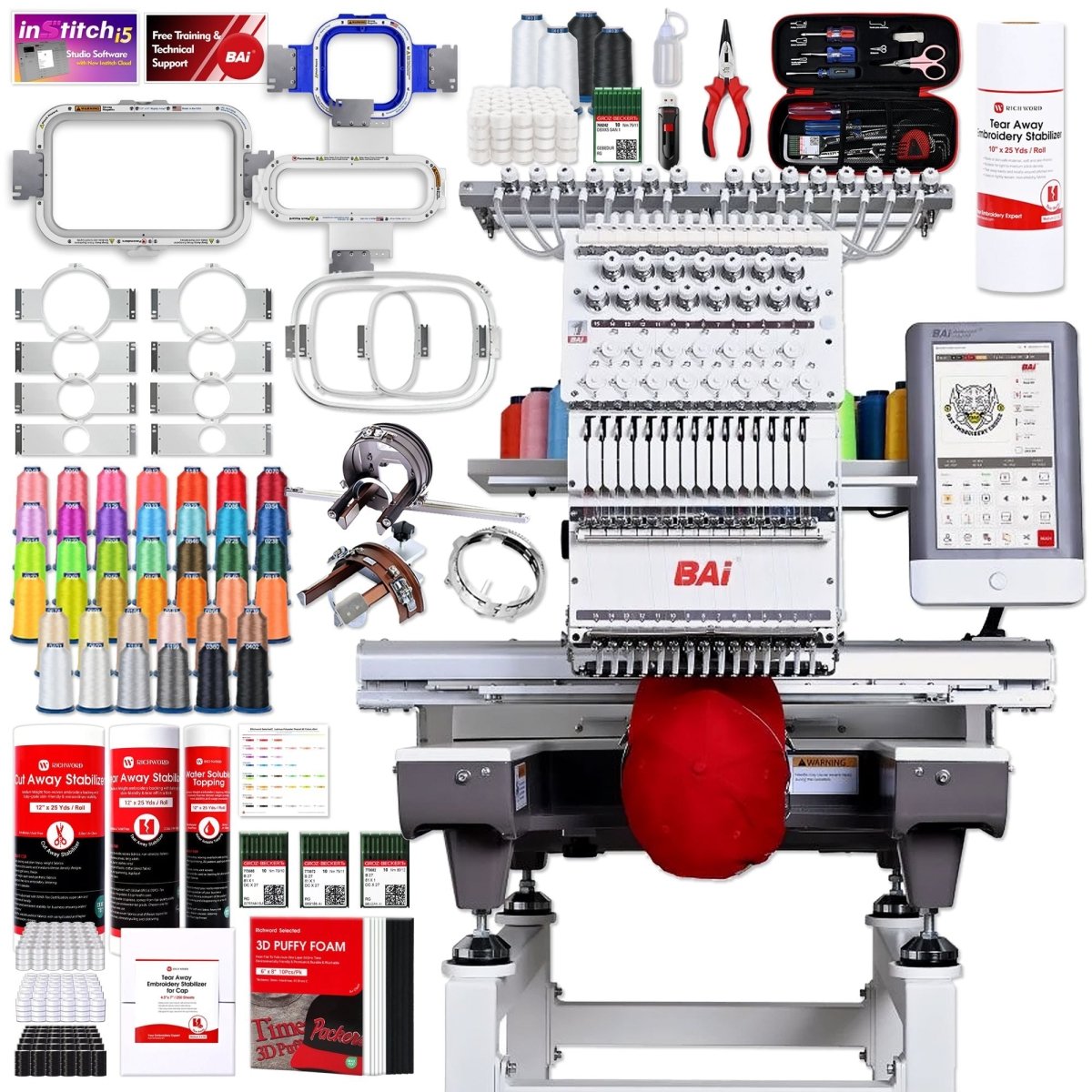 BAi Mirror Embroidery Machines in Stock | Swing Design