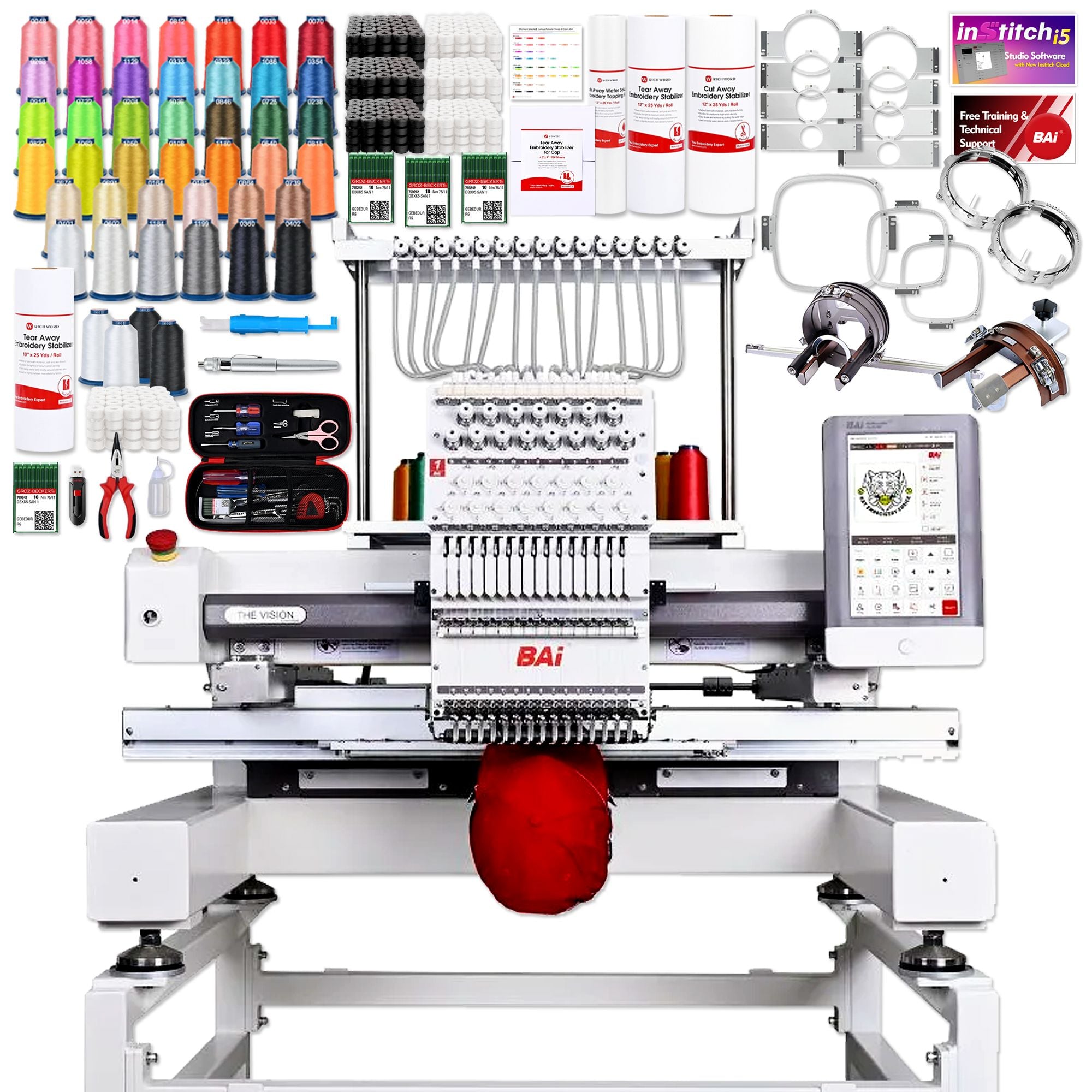 BAi VISION Business Embroidery Machines | Swing Design