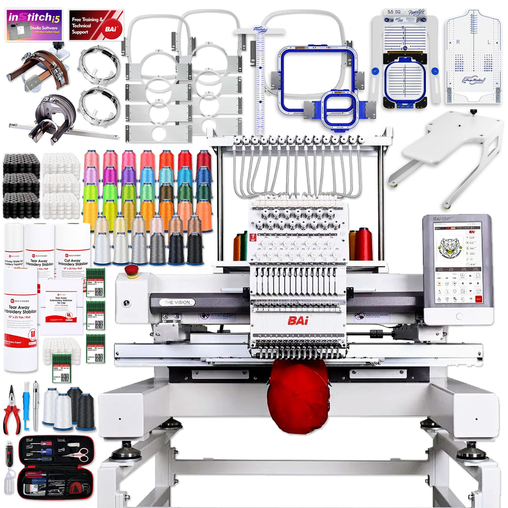 BAi VISION Business Embroidery Machines | Swing Design