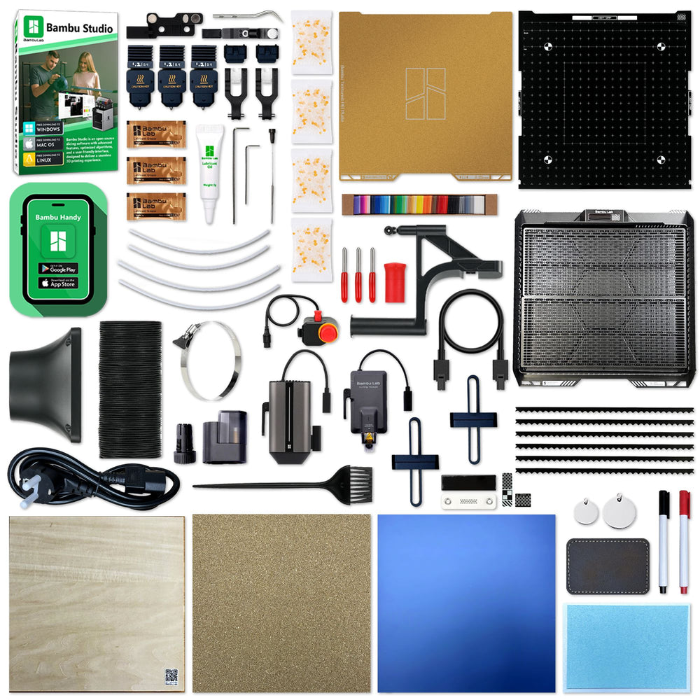 Bambu Lab H2D Dual Head 3D Printer with Laser Cutter | Swing Design