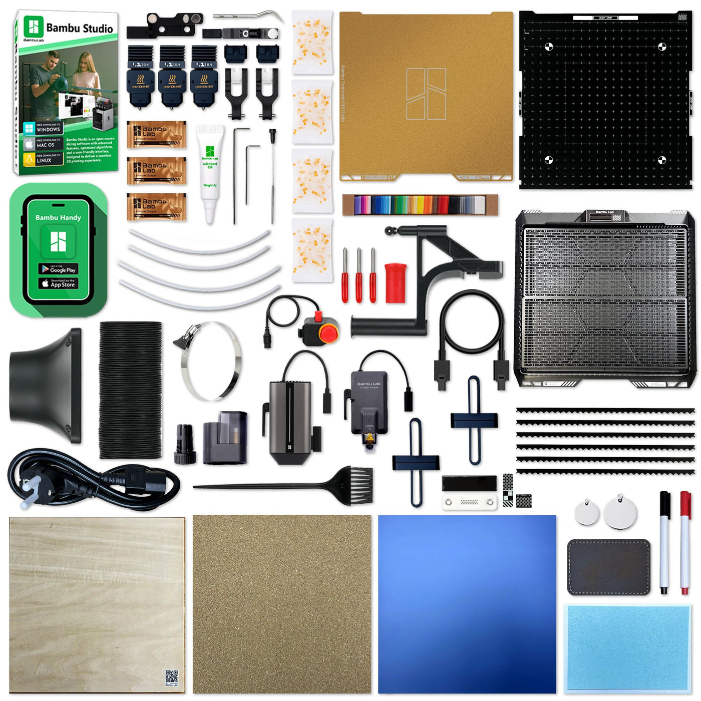 Bambu Lab H2D Dual Head 3D Printer with Laser Cutter | Swing Design