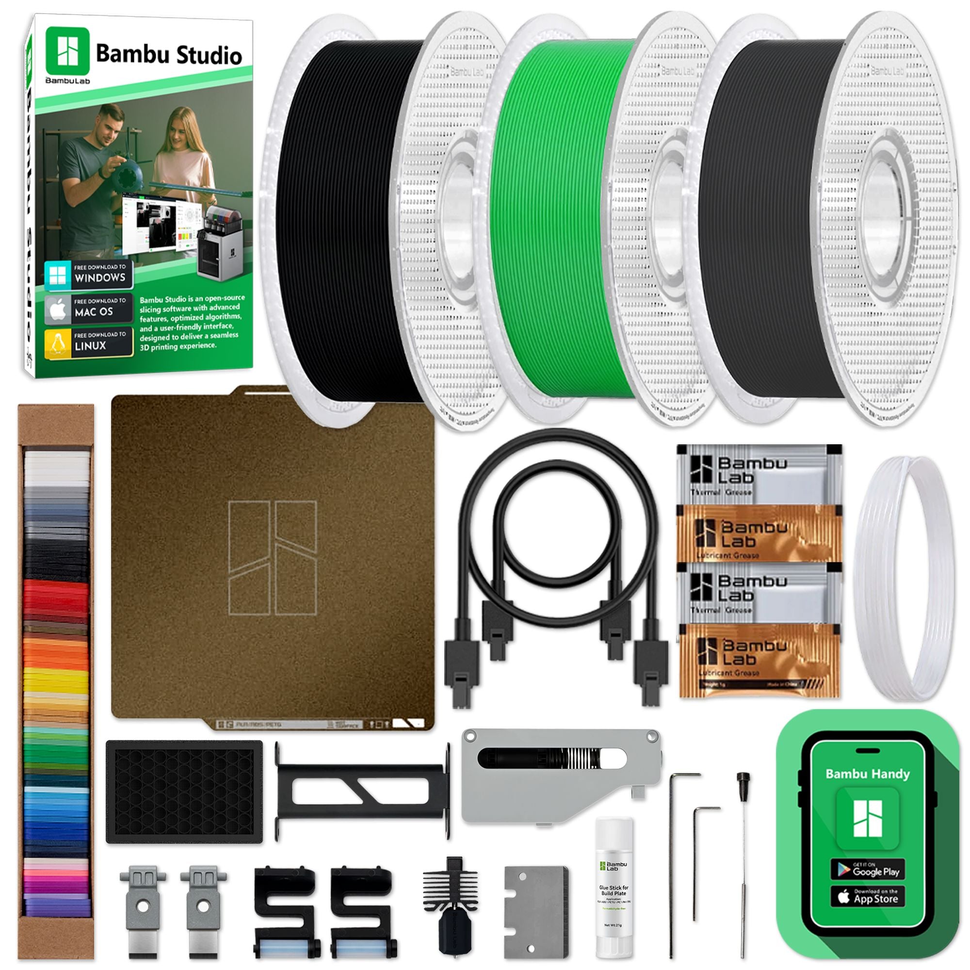 Bambu Lab X1C Carbon 3D Printer Deluxe Bundle | Swing Design