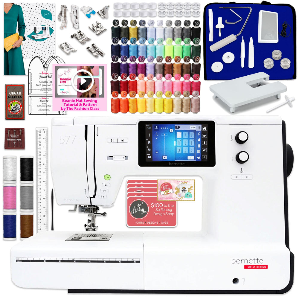 Bernette Sewing & Embroidery Machine Bundles | Swing Design