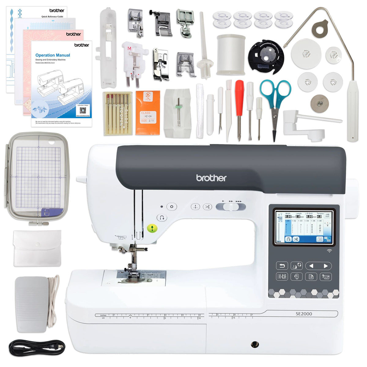 Brother Embroidery & Sewing Machine Bundles | Swing Design