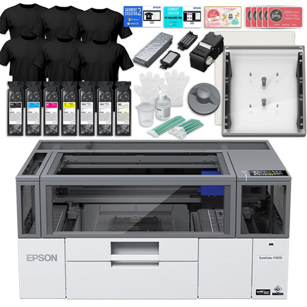 Epson F1070 DTG & DTF Combo Printer Bundles | Swing Design