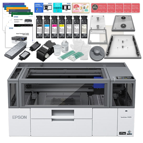 Epson F1070 DTG & DTF Combo Printer Bundles | Swing Design