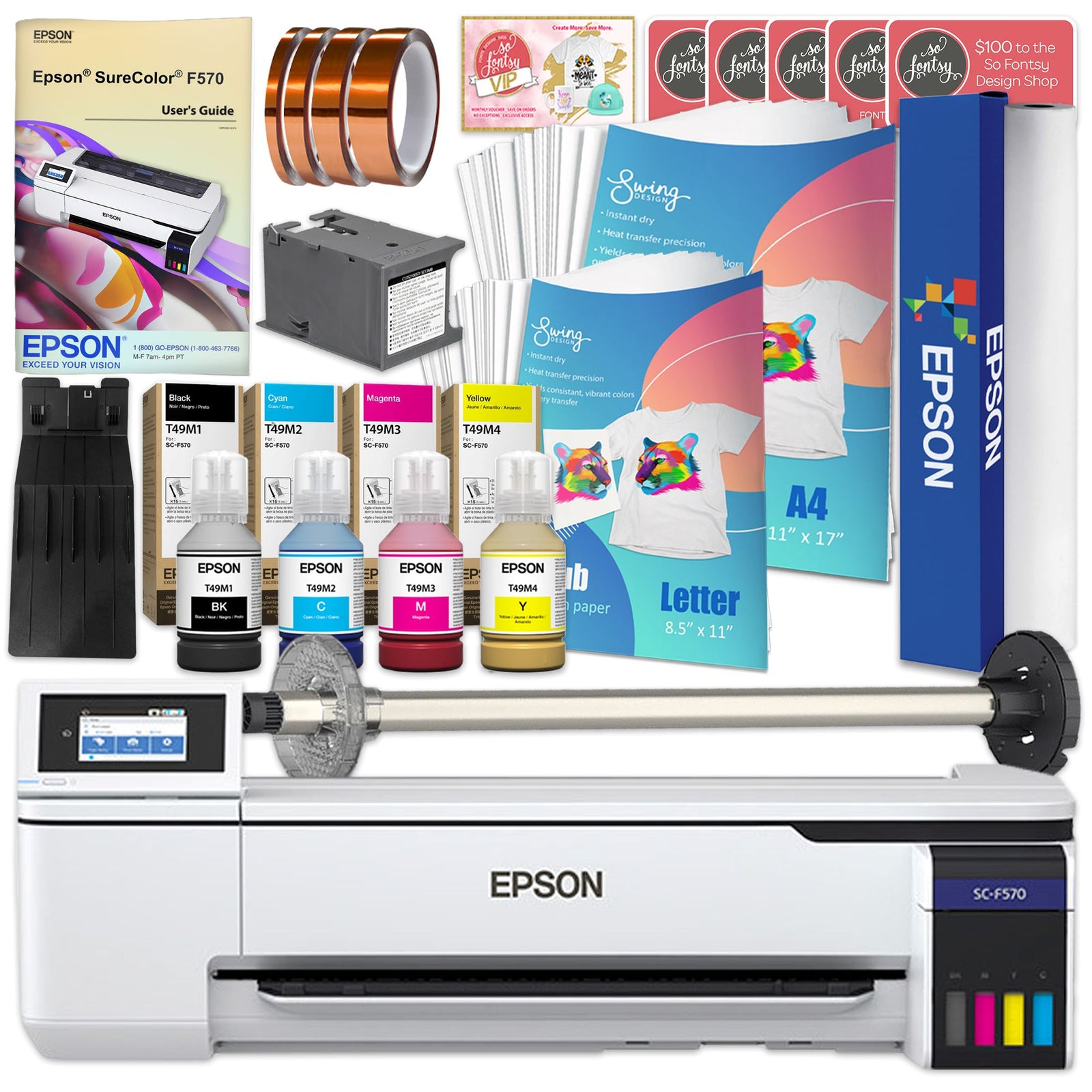 Black Friday 2024 Epson F570 & Sawgrass Sublimation Printers– Swing Design