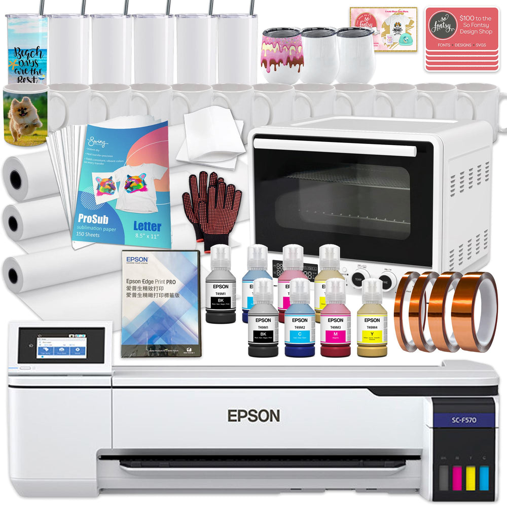 Epson F570 Printers with Sublimation Oven | Swing Design