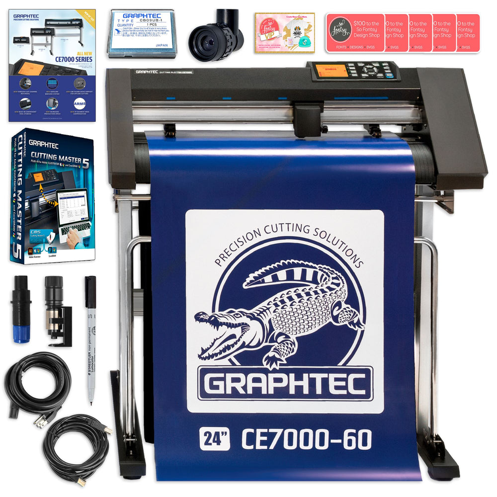 Graphtec CE7000 Vinyl Cutter Deluxe Bundles | Swing Design