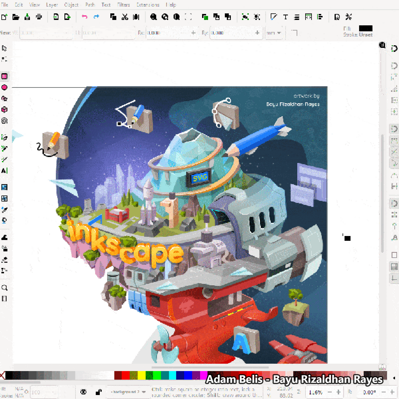 Inkscape Graphics Software - Free instant Download | Mac & PC - Swing ...