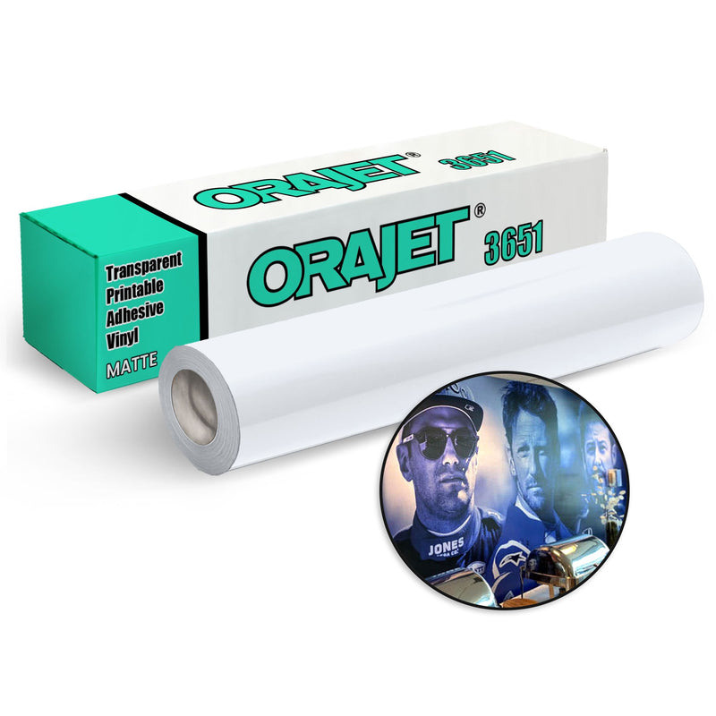 Orajet 3651 Printable Adhesive Vinyl 20" Wide | Swing Design