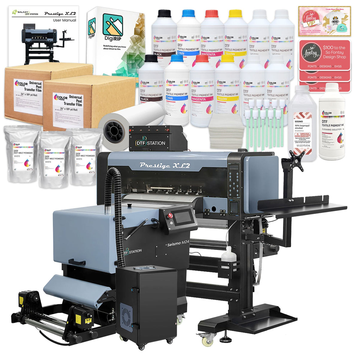 Prestige DTF Best Wide Roll Transfer Printers | Swing Design
