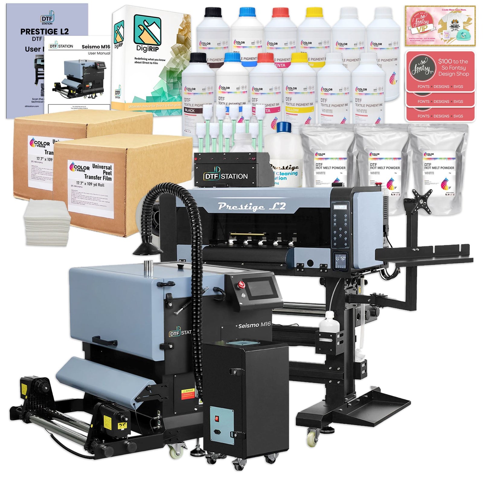Prestige DTF Best Wide Roll Transfer Printers | Swing Design