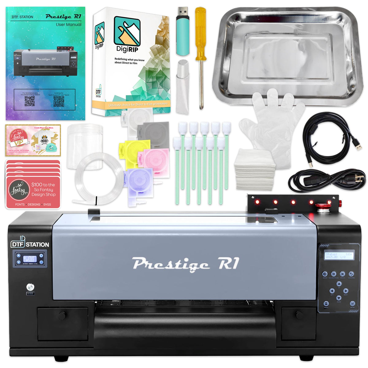 Prestige R1 DTF Roll Printer Business Bundles | Swing Design