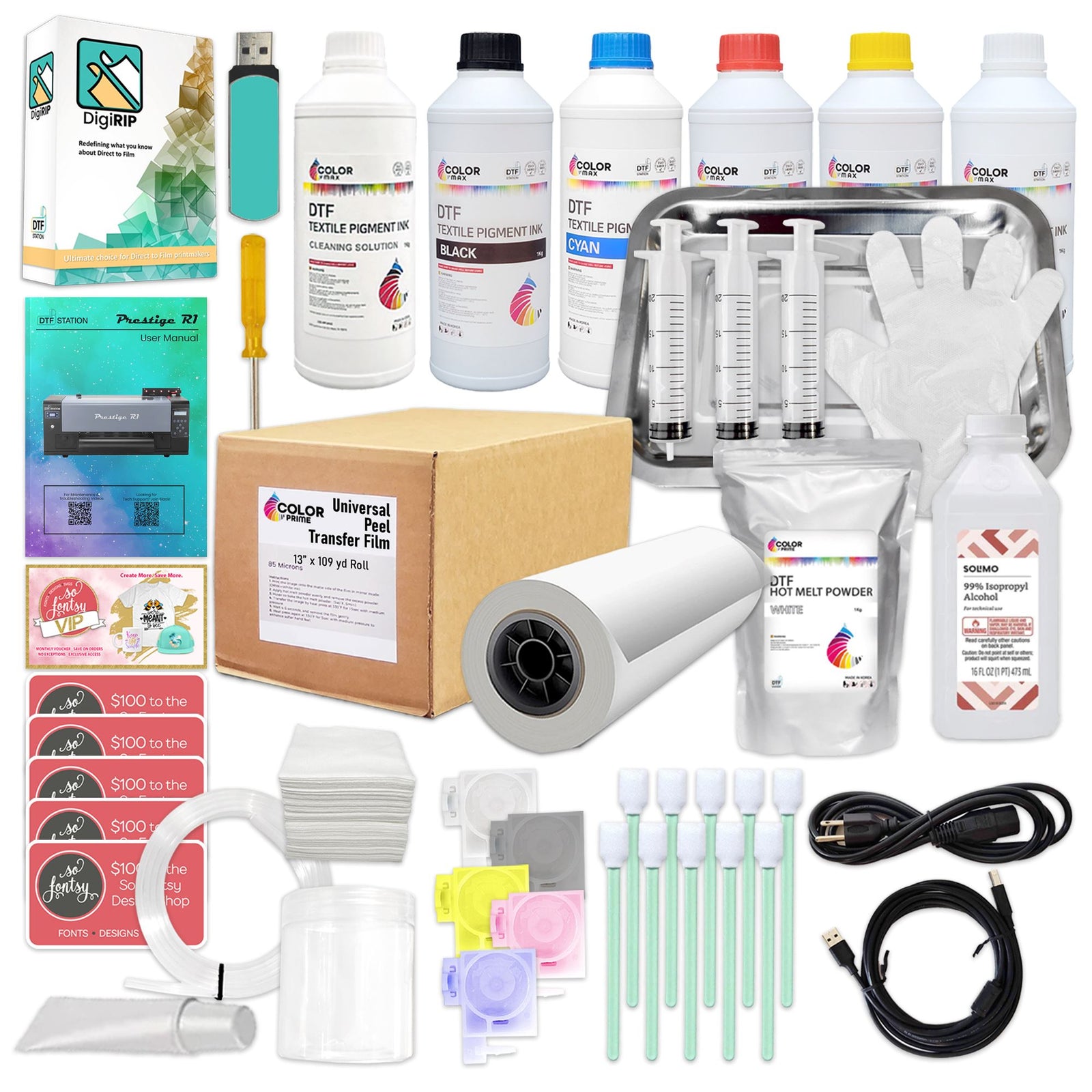 Prestige R1 DTF Roll Printer Business Bundles | Swing Design