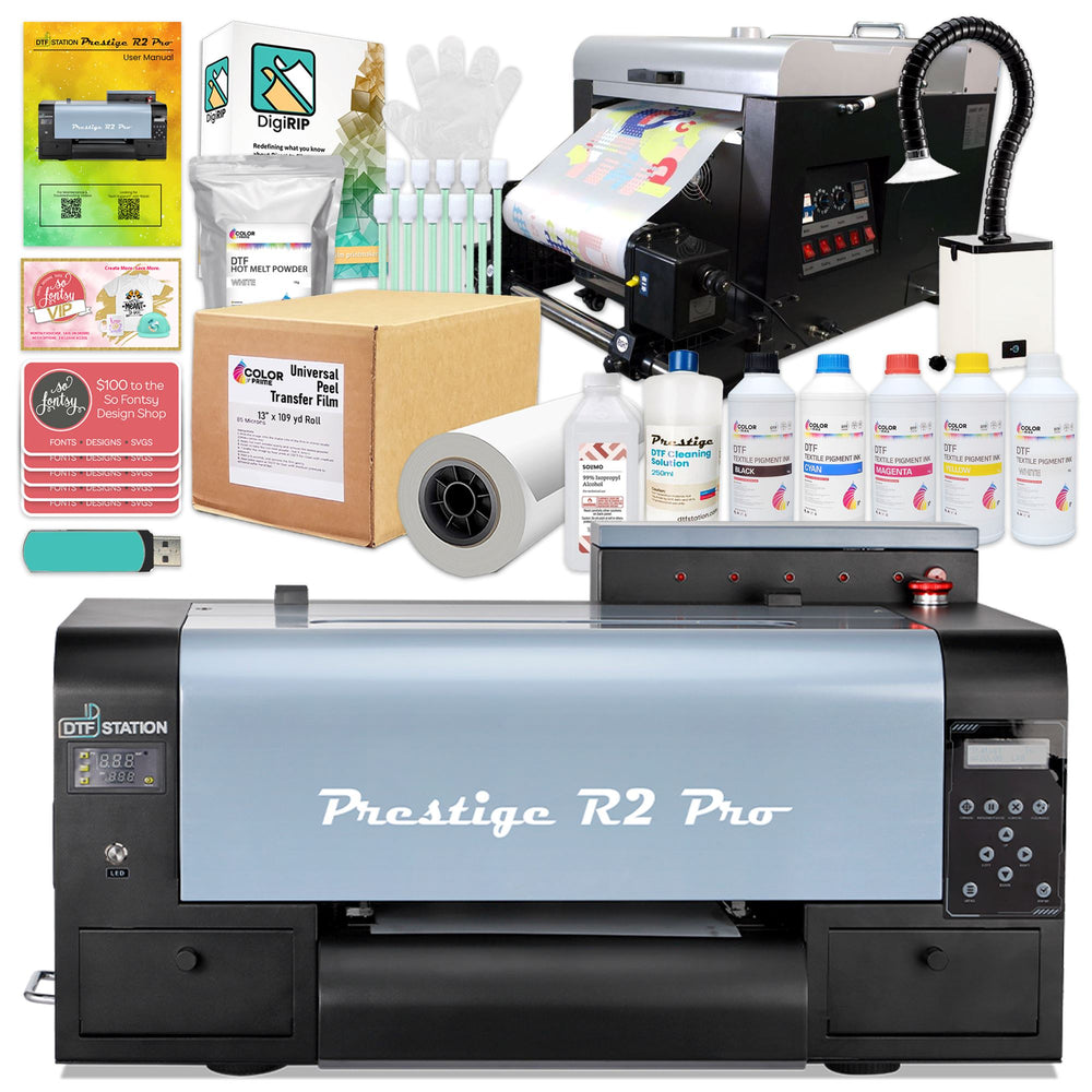 Prestige R2 & R2 PRO 13" DTF Printer Bundles | Swing Design