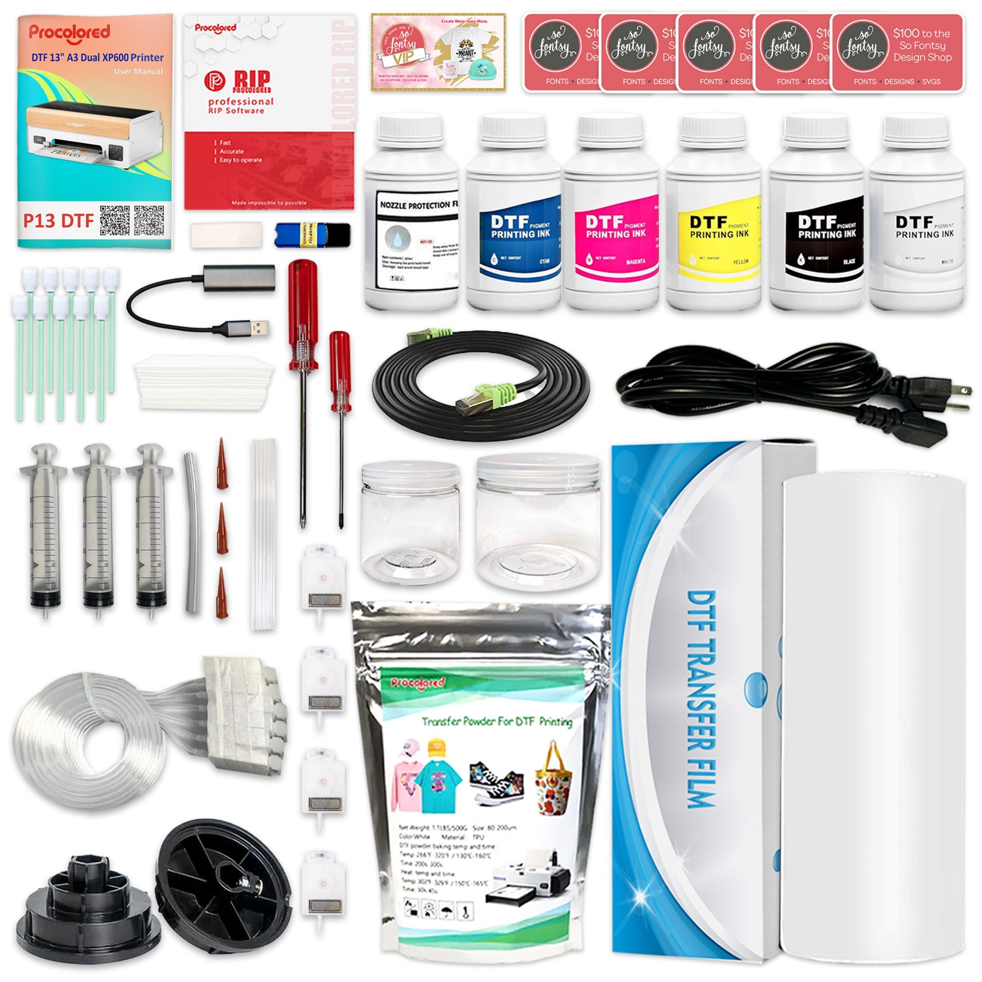 Procolored P13 DTF All-in-One Printer Bundles | Swing Design