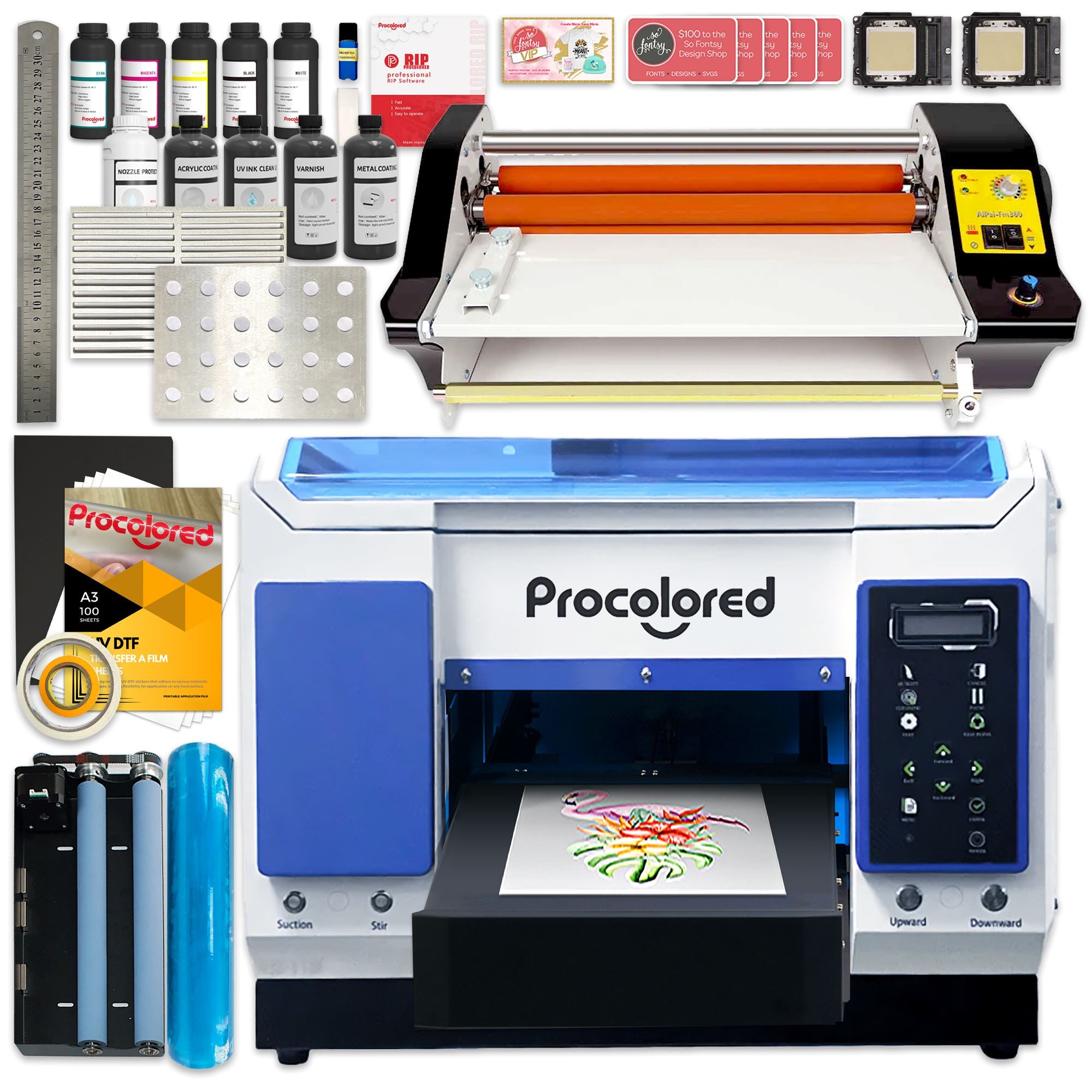 Best Procolored V11 UV DTF Transfer Printers | Swing Design