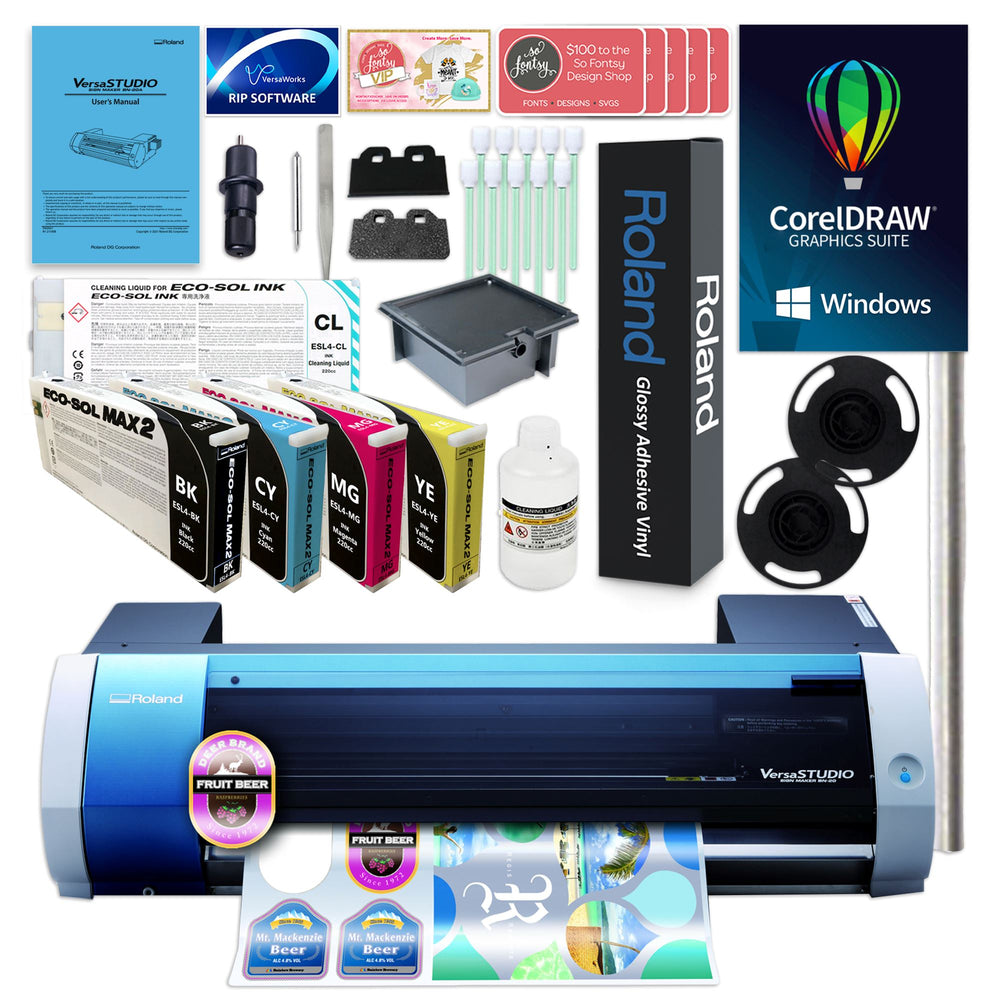 Roland BN-20A Eco-Solvent 20" Printer Bundles | Swing Design