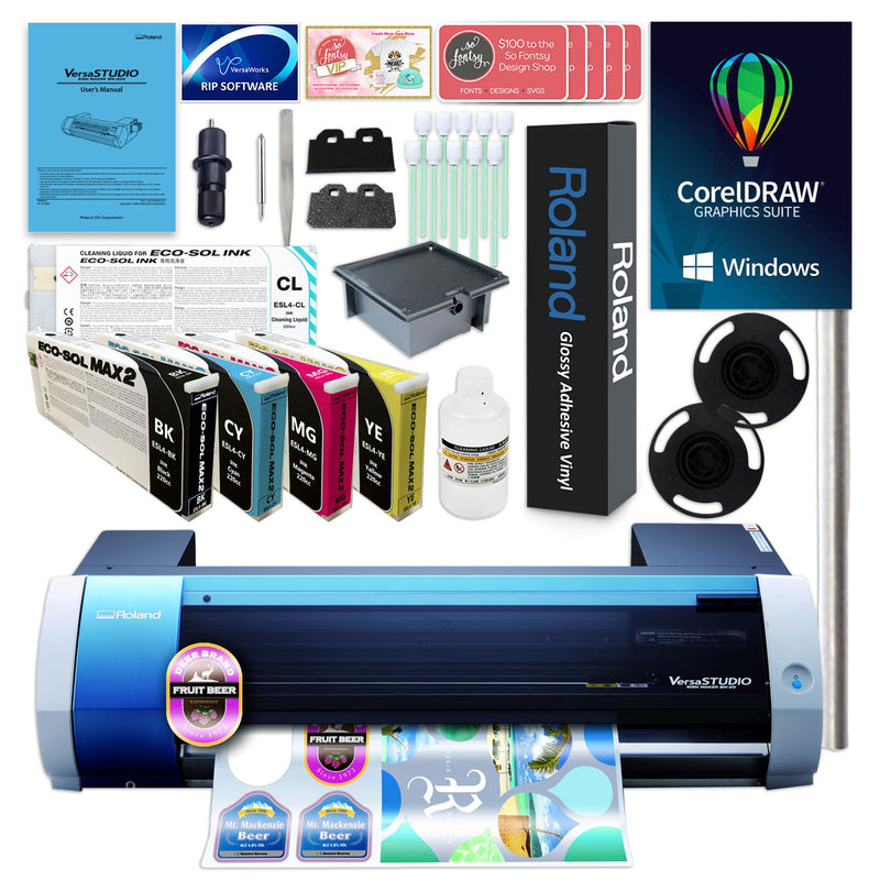 Roland BN-20A Eco-Solvent 20" Printer Bundles | Swing Design