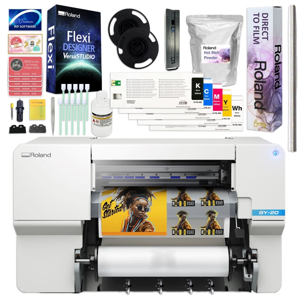 Roland BY-20 Direct-to-Film Printer Bundles | Swing Design