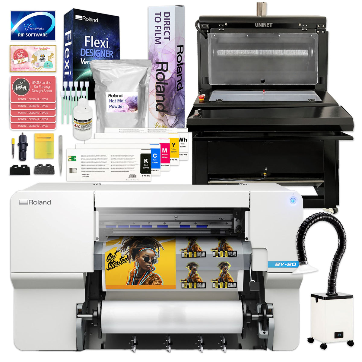 Roland BY-20 Direct-to-Film Printer Bundles | Swing Design