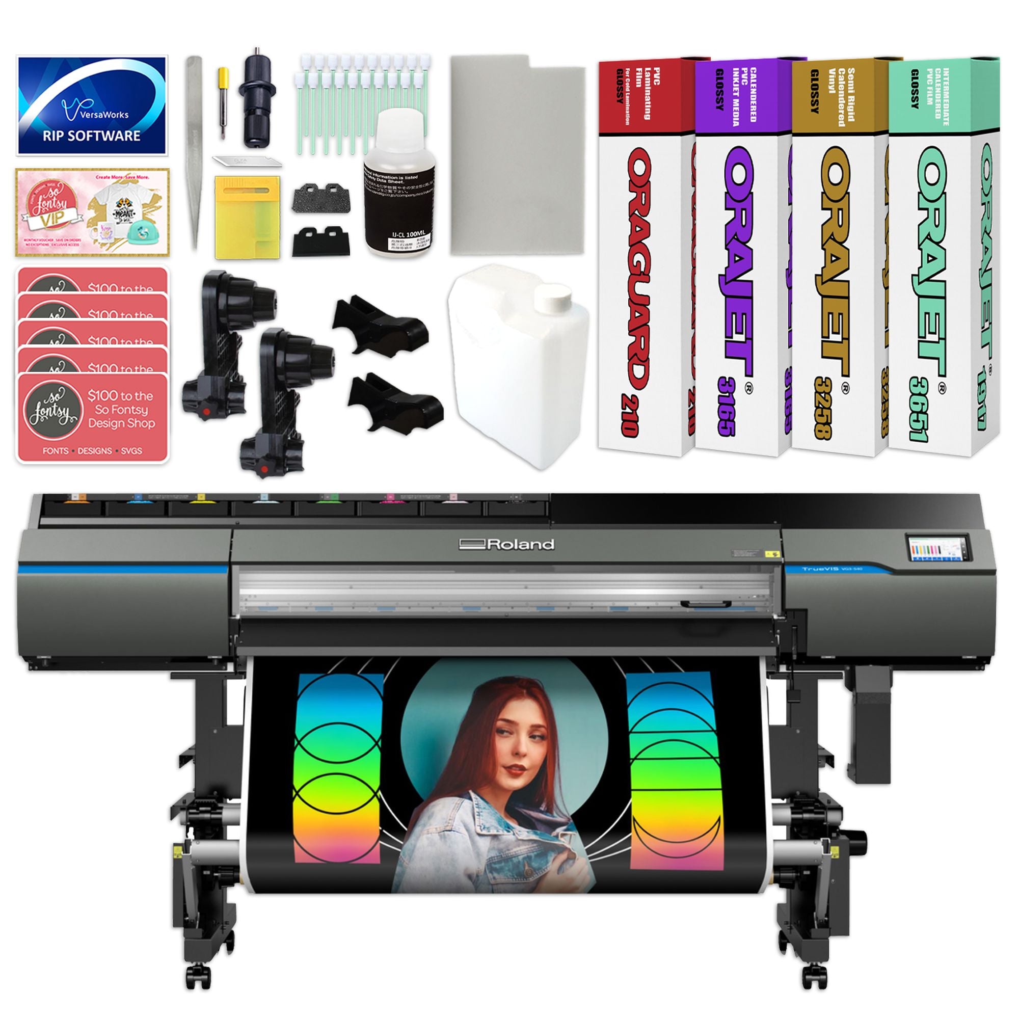 Roland TrueVIS VG3-540 54" Solvent Printer | Swing Design