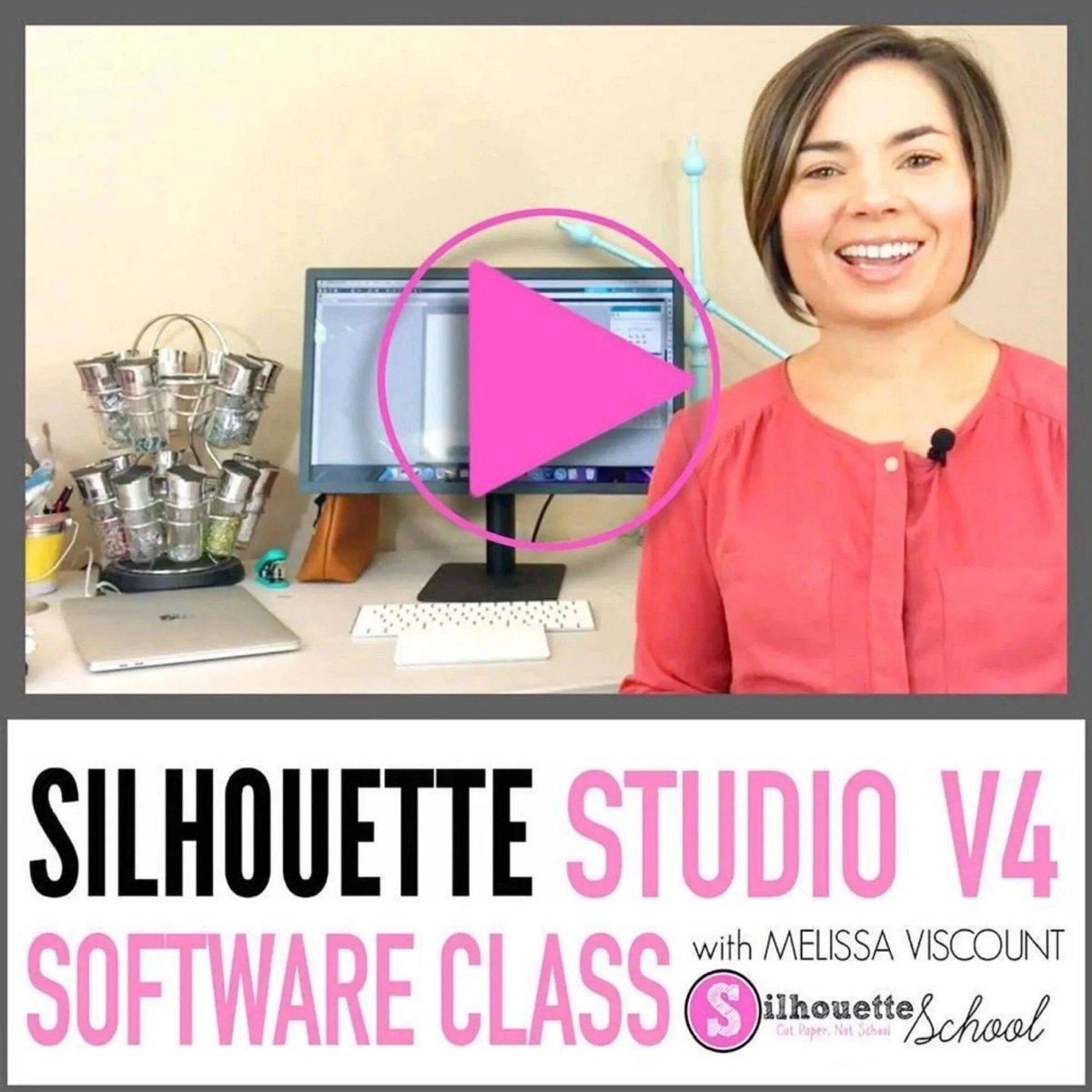 Silhouette School Tutorial by Melissa Viscount | Swing Design