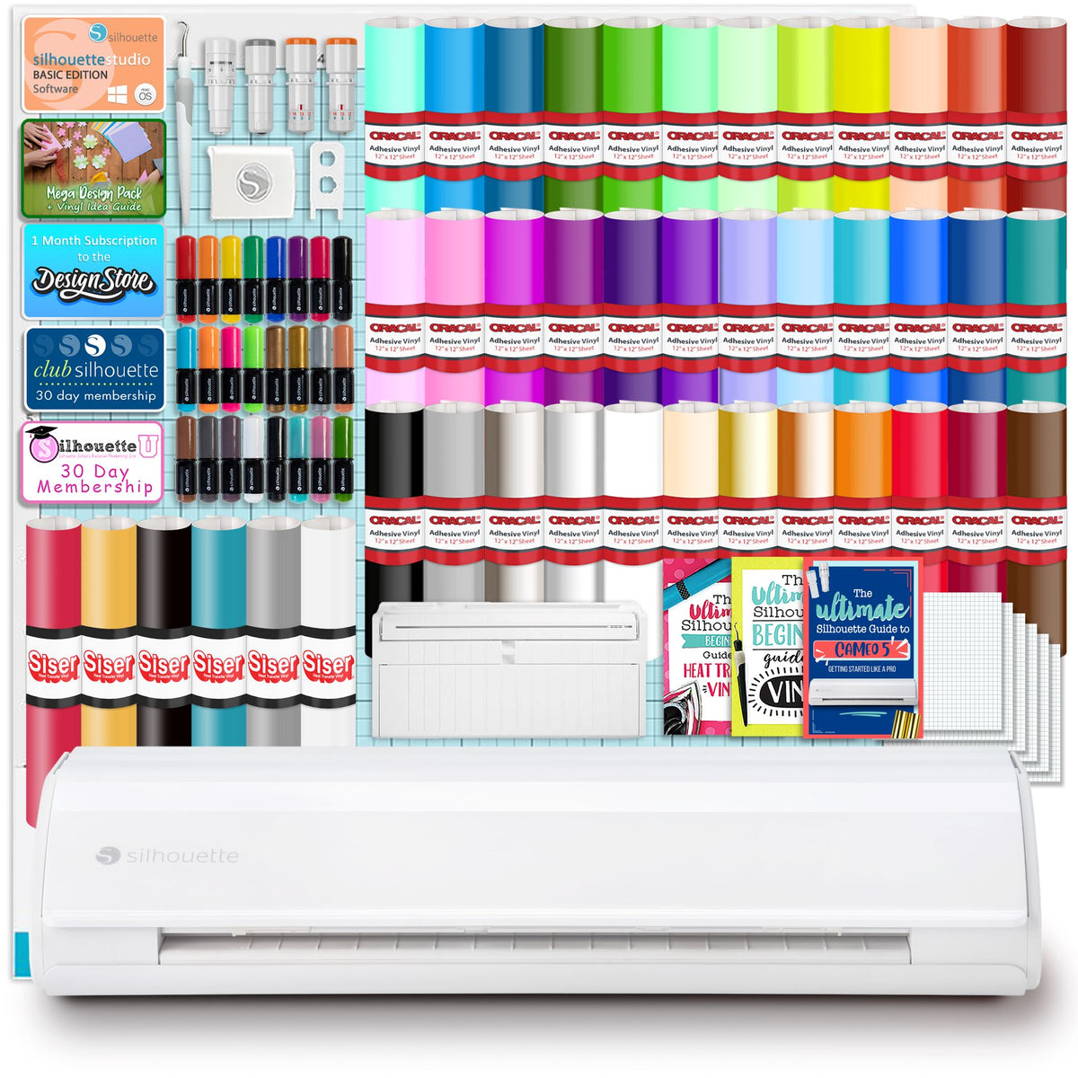 Silhouette Cameo 5 White Machine Bundles | Swing Design