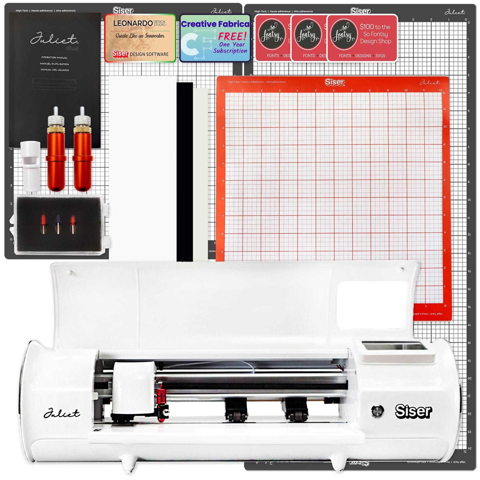 Siser Juliet 12" Vinyl Cutter Machine Bundles | Swing Design