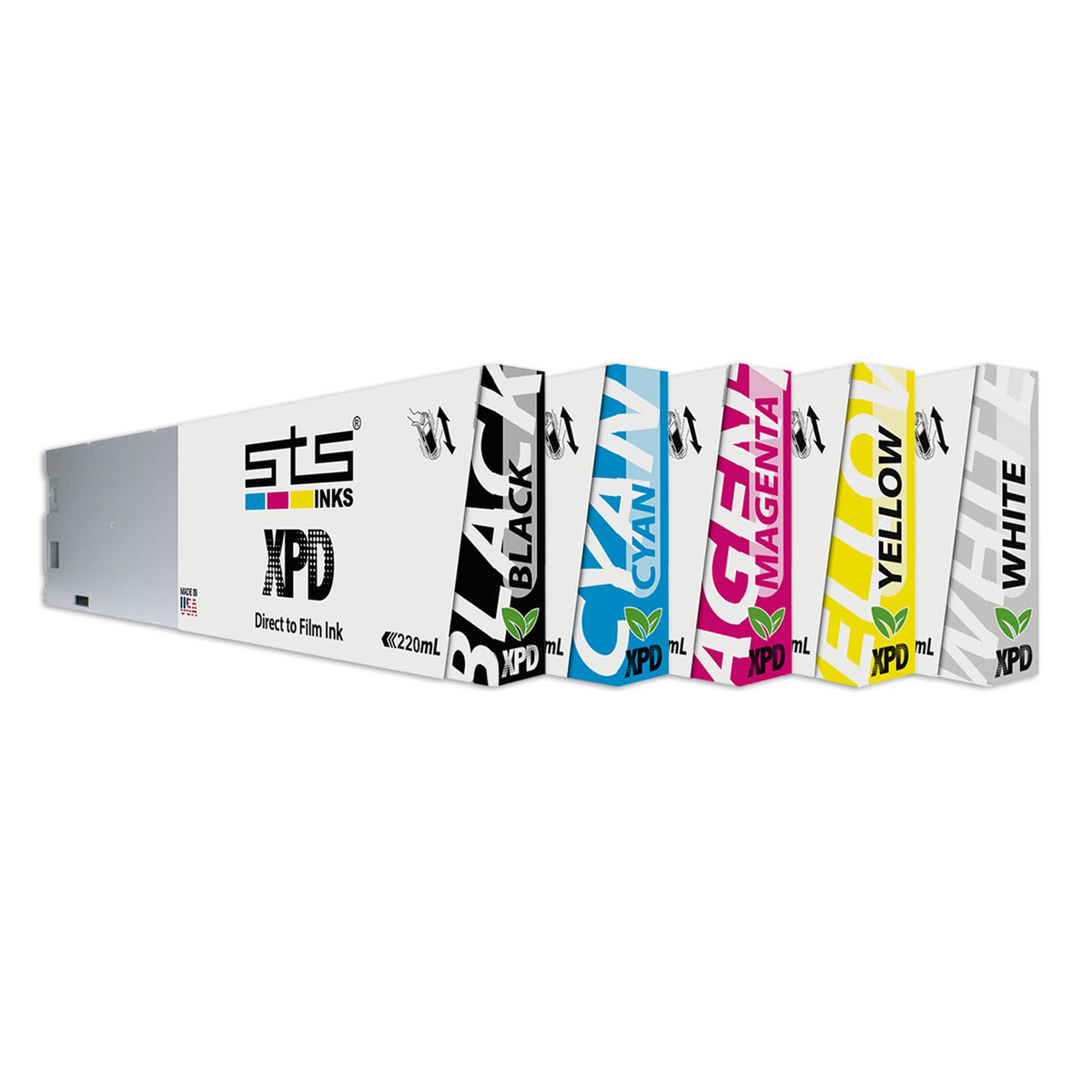 STS CMYK Ink Set for XPD-724 DTF Printer Sale | Swing Design
