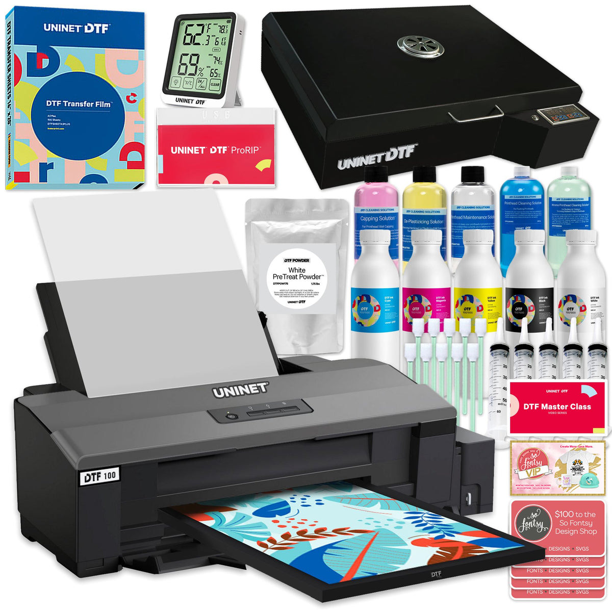 Uninet Direct To Film Dtf Printer Bundles Swing Design