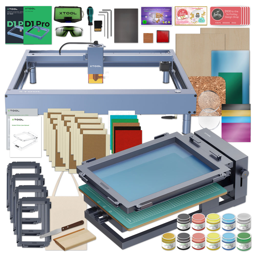 XTool D1 PRO 2.0 Laser & Engraver Bundles & Accessories– Swing Design