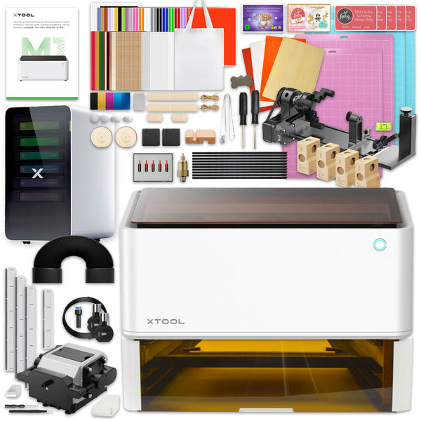 XTool M1 Craft Laser Cutter & Engraver Bundles & Accessories– Swing Design