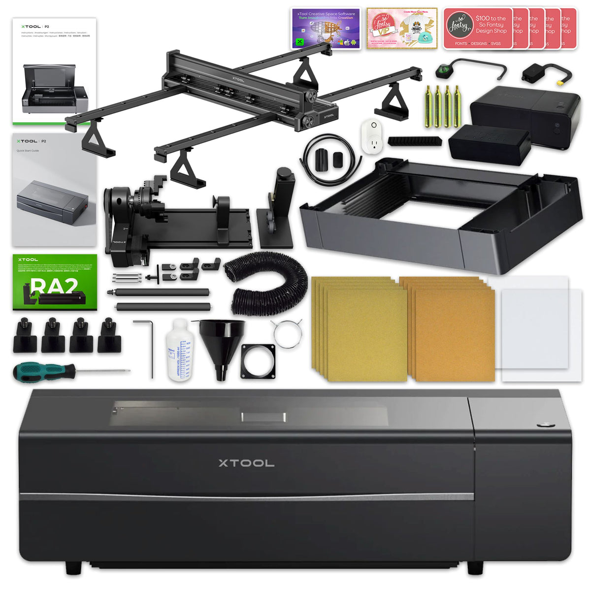 xTool P2 Laser & Engraving Machine Bundles | Swing Design