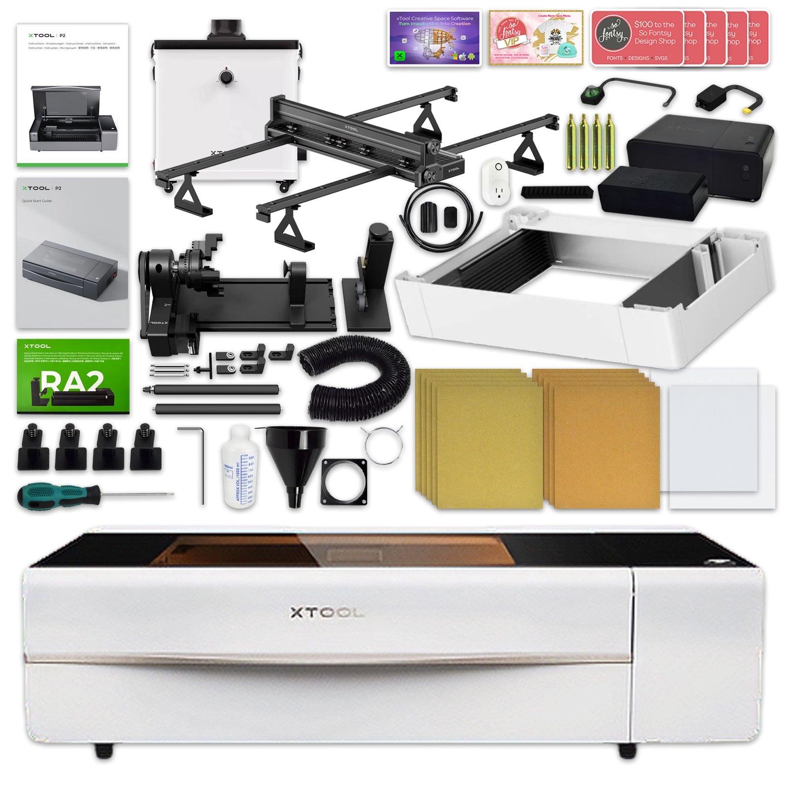 xTool P2 Laser & Engraving Machine Bundles | Swing Design