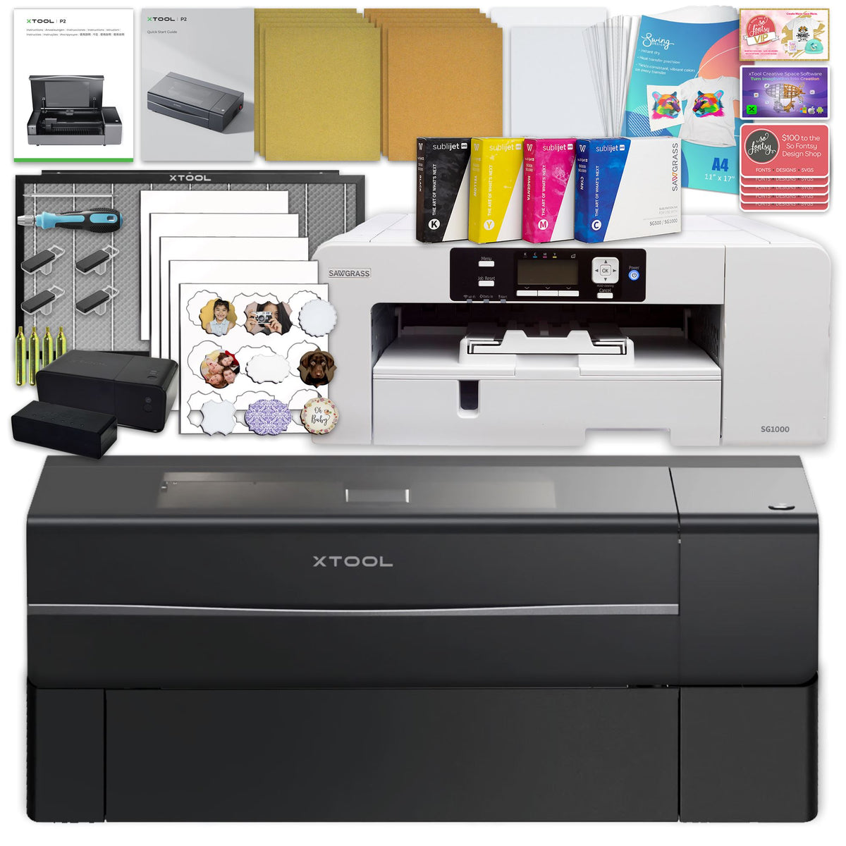 xTool P2 Laser & Engraving Machine Bundles | Swing Design