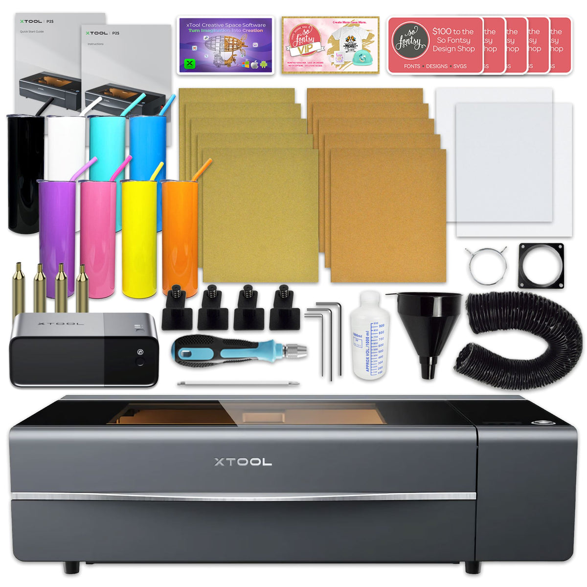 xTool P2S Laser & Engraving Machine Bundles | Swing Design
