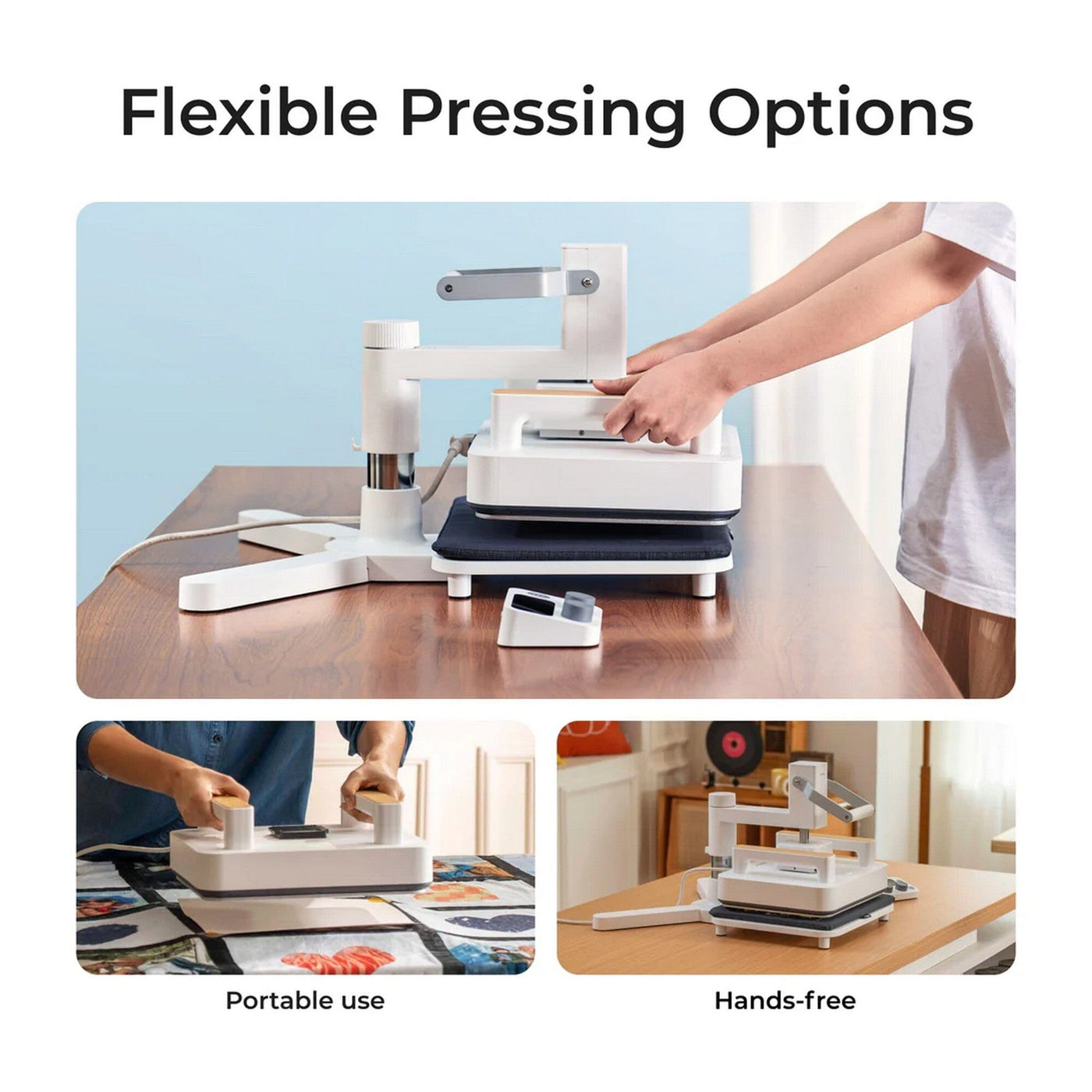 xTool Portable Heat Press & Mini Press Bundle | Swing Design