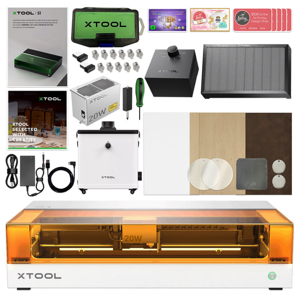 xTool S1 Laser & Engraving Machine Bundles | Swing Design