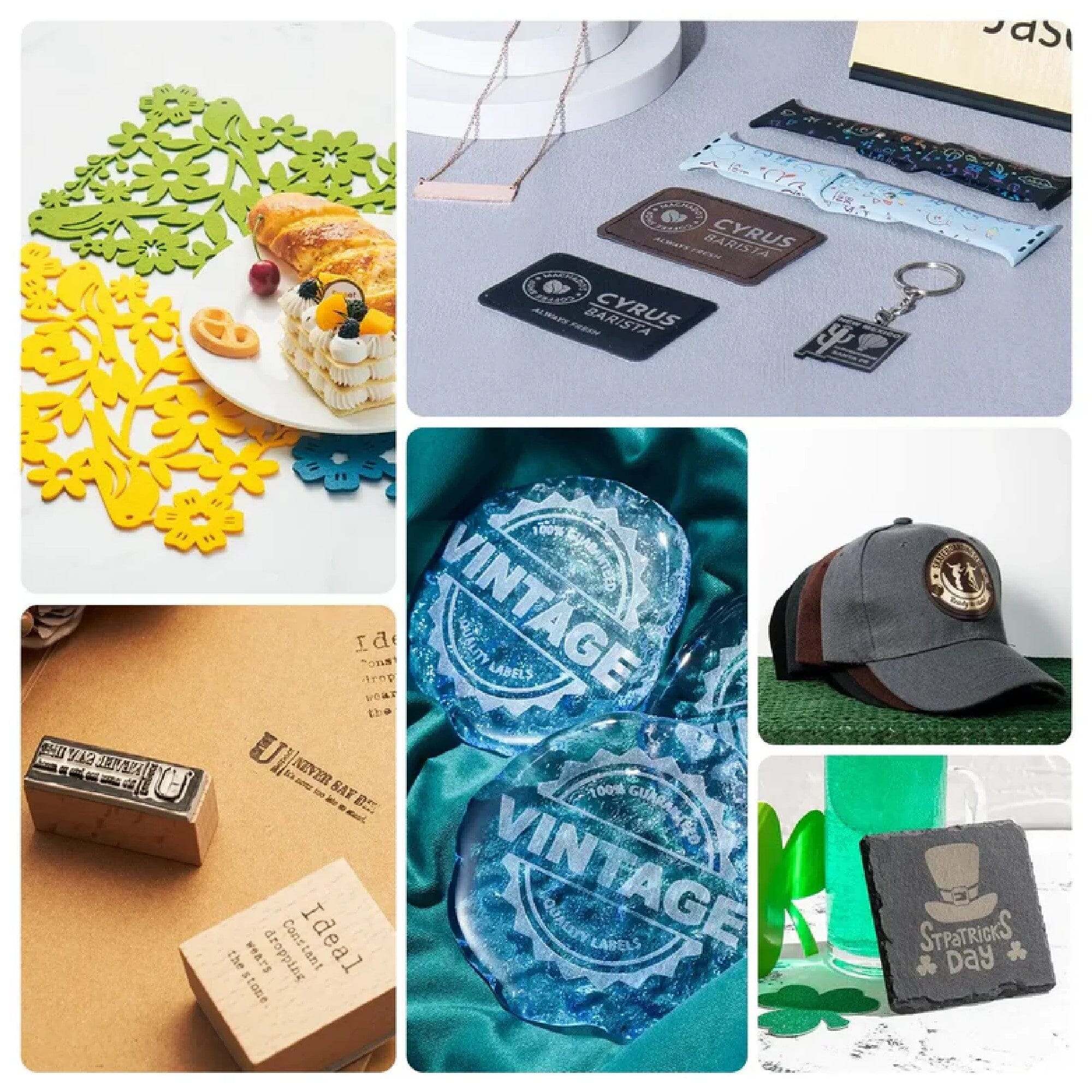 xTool Ultimate Material Blanks Kit | Swing Design