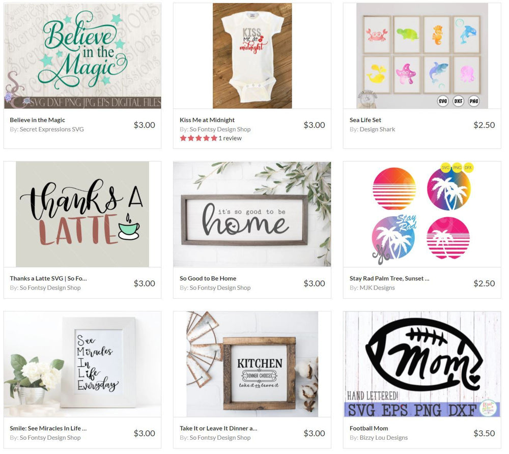 $100 eCard to So Fontsy Digital Design Shop | Swing Design
