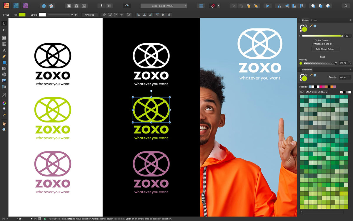 Affinity Publisher Software V2 Instant Code | Swing Design
