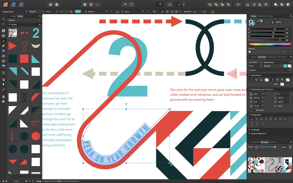 Affinity Publisher Software V2 Instant Code | Swing Design