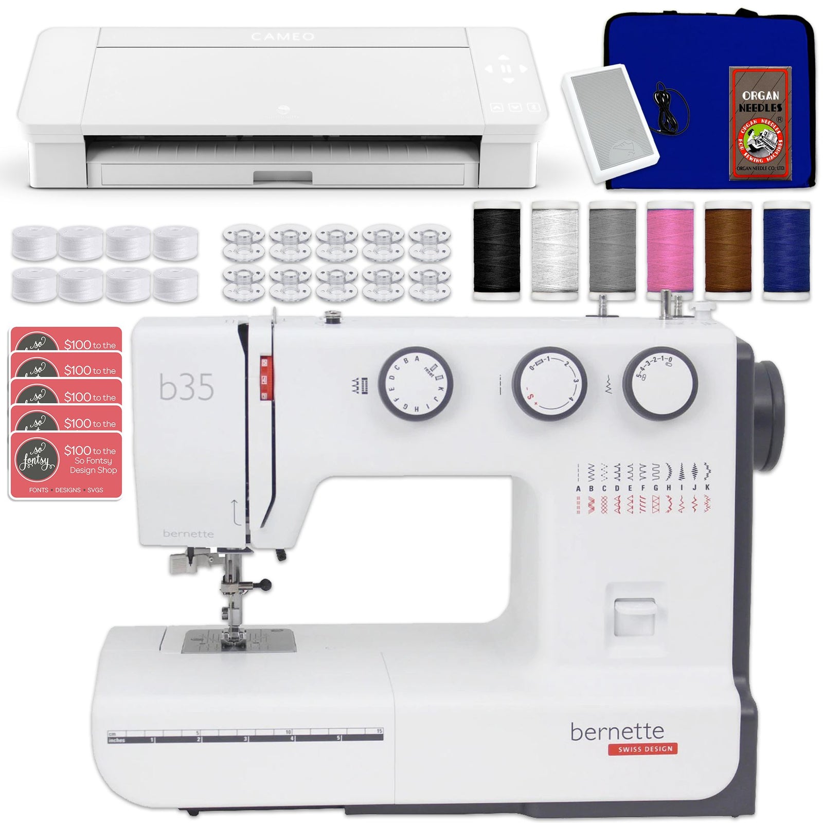 Bernette Sewing & Embroidery Machine Bundles | Swing Design