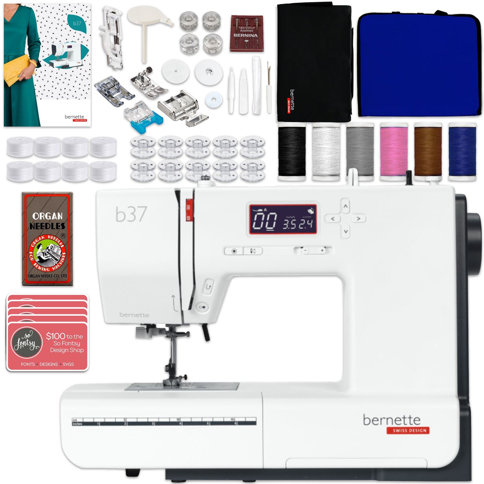 Bernette Sewing & Embroidery Machine Bundles | Swing Design
