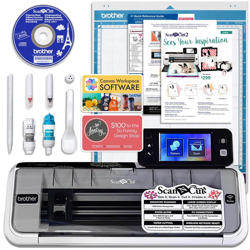 Brother ScanNCut SDX85, SDX125 Bundles | Swing Design