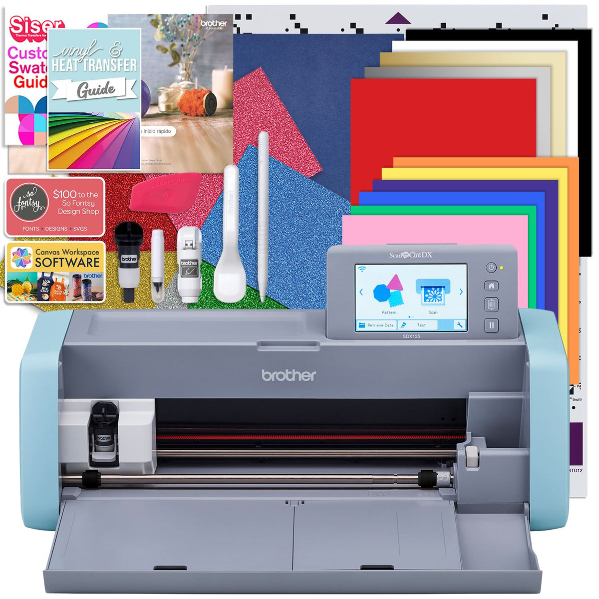 Brother ScanNCut SDX125 Bundles on Sale | Swing Design